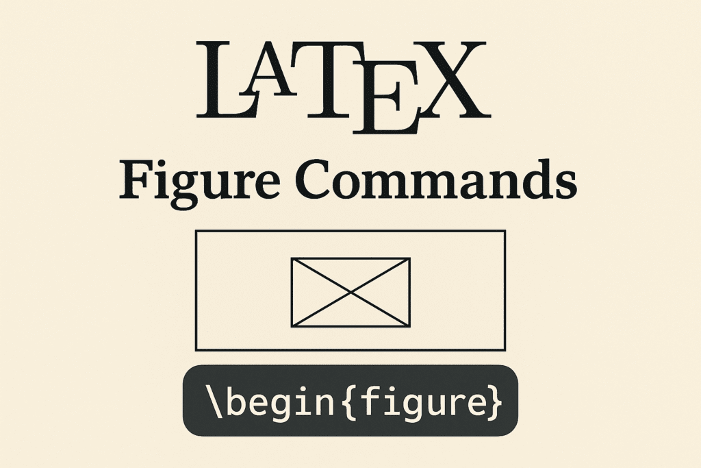 Master LaTeX Figure Commands: A Complete Guide to Images and Graphics